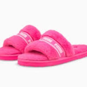Puma | Shoes | Puma Fluff Slide Slipon Slipper | Poshmark